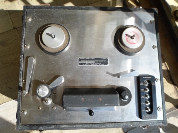 Ampex 300 Tape Recorder Transport & Case 1950's Military Version ...